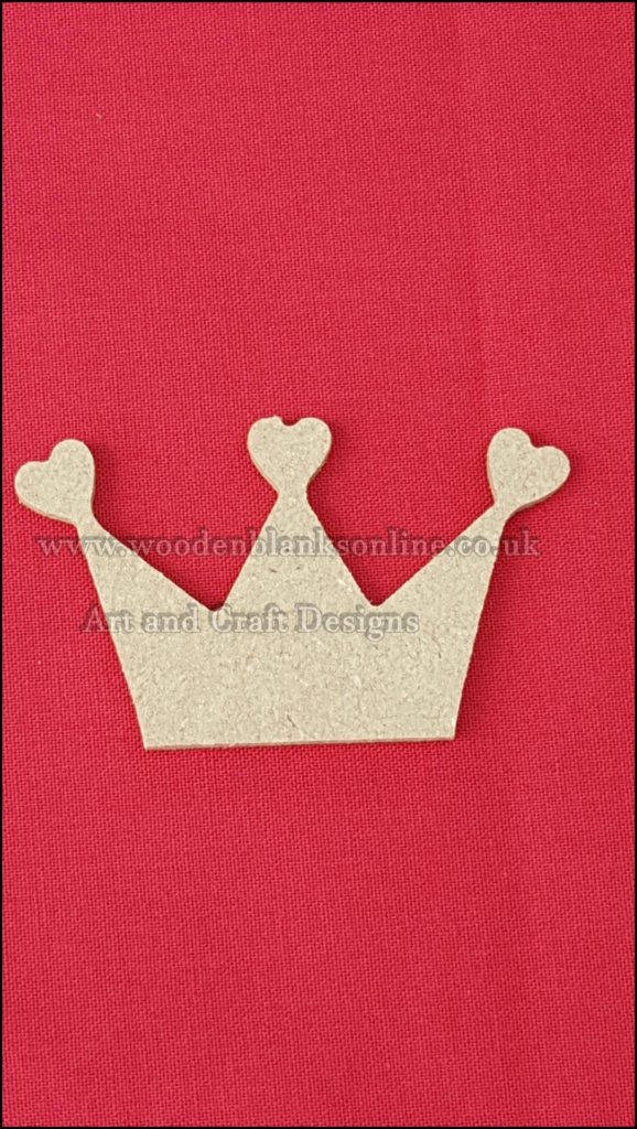 Small Prince Crown - Wooden Blanks OnlineWooden Blanks Online